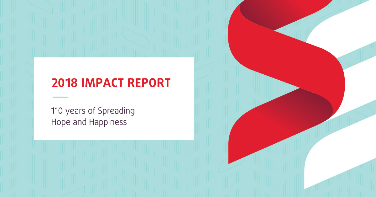 2018 SE Health Impact Report: 110 years of spreading hope and happiness